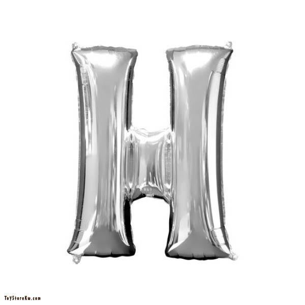 Helium Balloon Letter H - littlecastlekw.com